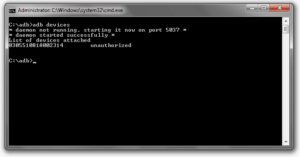 How to Fix ADB Device unauthorized Error